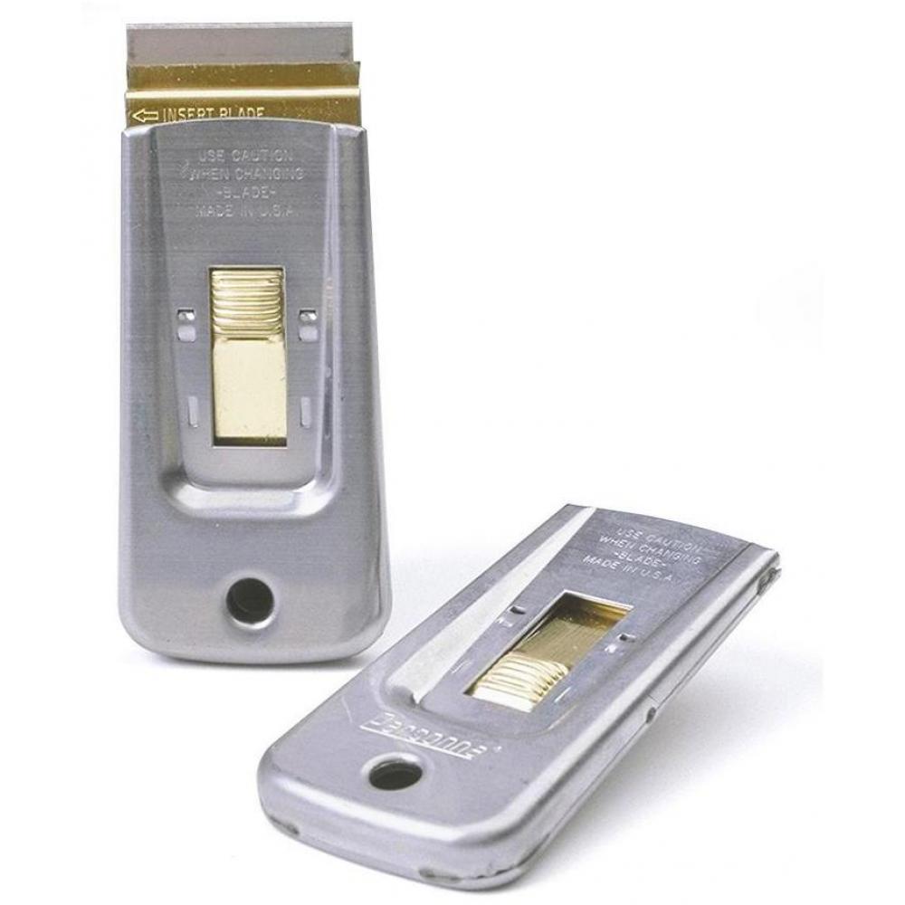 Hand Scraper - Pocket Sized - Silver - Avica UK Ltd