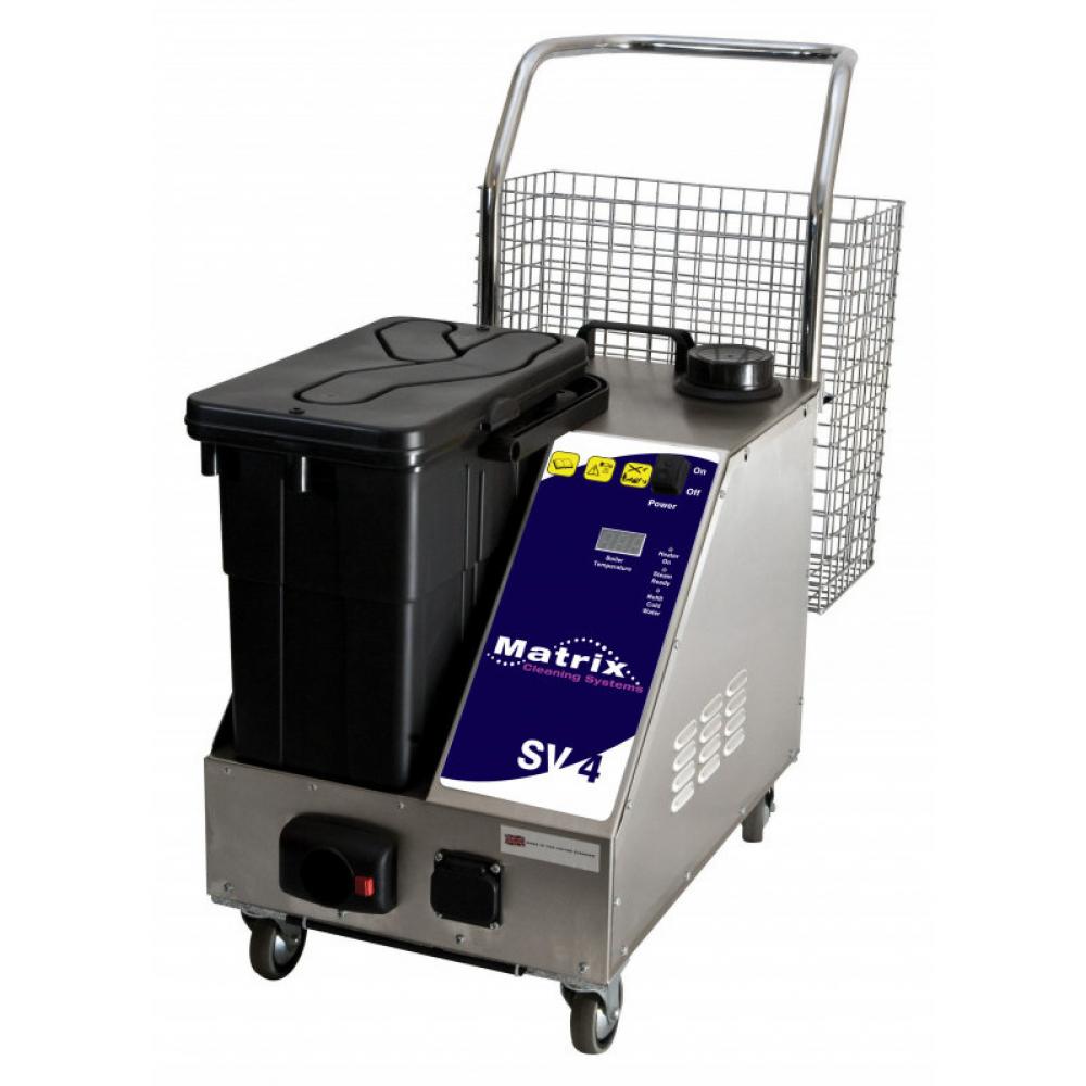 Steam Cleaner - Matrix SV4 - Steam & Vacuum - 4.5 Bar - Avica UK Ltd