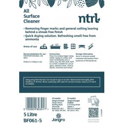 Multi Purpose - Multi Surface Cleaner - Jangro - ntrl - 5L - Avica UK Ltd