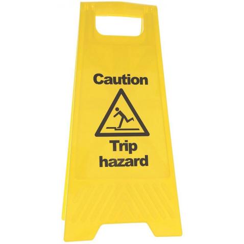 Caution - Trip Hazard - Floor Sign - A Frame - Avica
