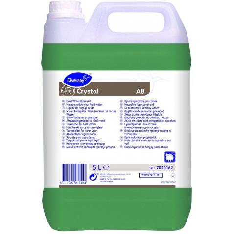 Dishwasher Rinse Aid - Suma - Crystal A8 - 5L - Avica