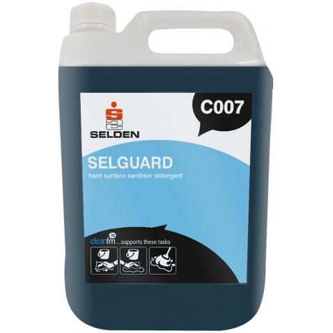 Bactericidal Hard Surface Cleaner - Selden - Selguard - 5L - Avica