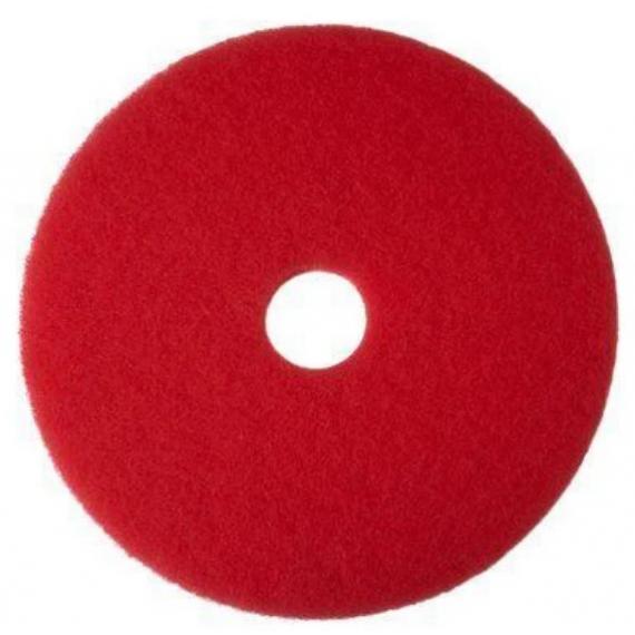 Floor Pad - Scotch Brite™ - Premium - Red - 50.5cm (20") - Avica UK Ltd